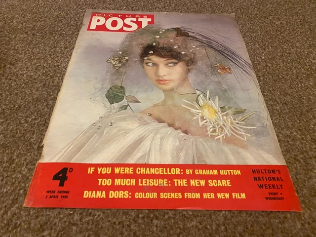 FRAMED ADVERT 14X11 Picure Post Magazine Cover Page £19.99 - PicClick UK