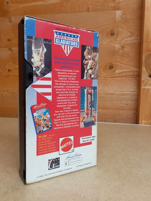 RARE USA GLADIATORS Mattel Vhs £9.99 - PicClick UK