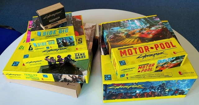 CYBERPUNK 2077: GANGS of Night City The Board Game Kickstarter Legend ...