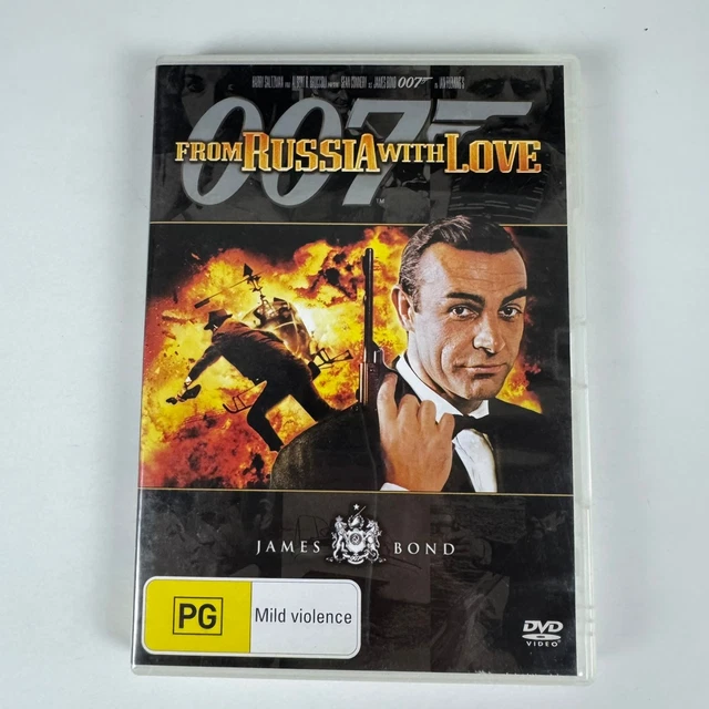 FROM RUSSIA WITH Love (DVD 1963) Lotte Lenya Robert Shaw Sean Connery ...