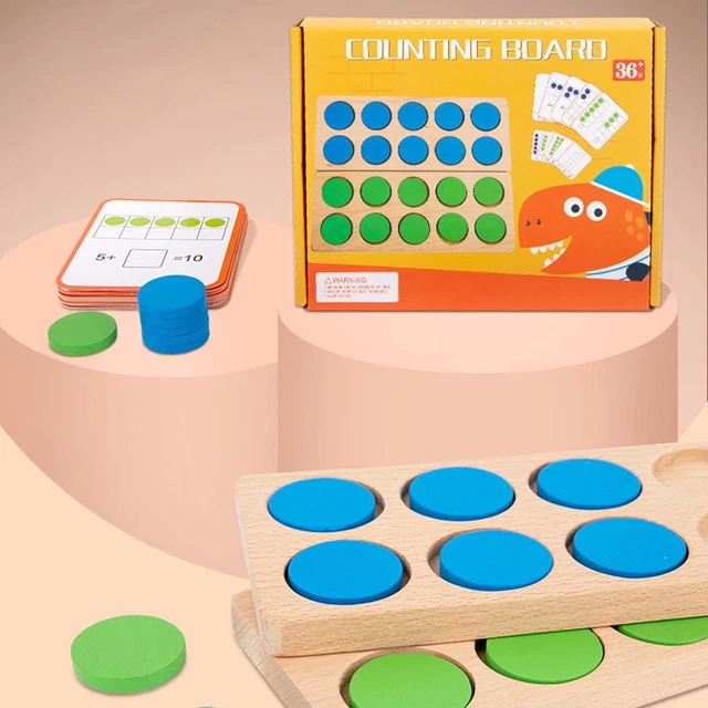 TEN FRAME SET Math Manipulative Early Learning Math Counters Home Math ...