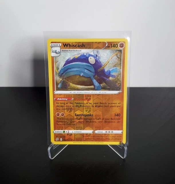 POKÉMON JCG WHISCASH Rebel Clash 100/192 Reverse Holo Rare Neuf/M EUR 1,67 - PicClick FR