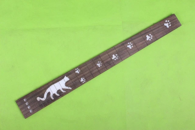 ELECTRIC GUITAR FRETBOARD rosewood 25.5inch 24 fret tiger inlay #T02 ...