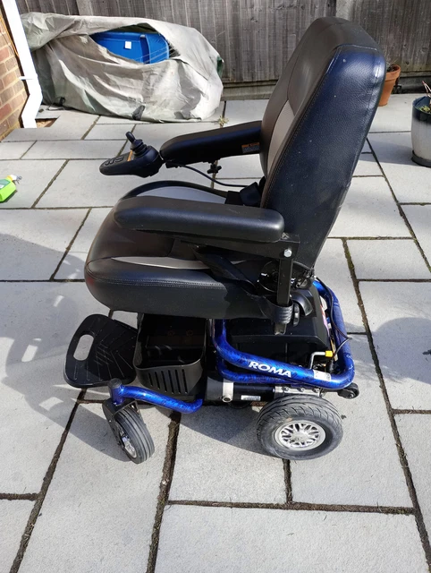 ROMA RENO II Powerchair Powered Wheelchair. New Batteries 12/23 Good ...