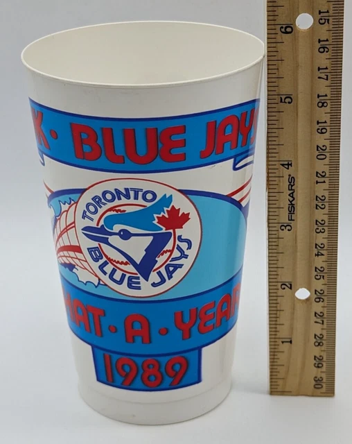 VTG 1989 7 Eleven Coca-Cola Toronto Blue Jays Cup What a Year Variety ...