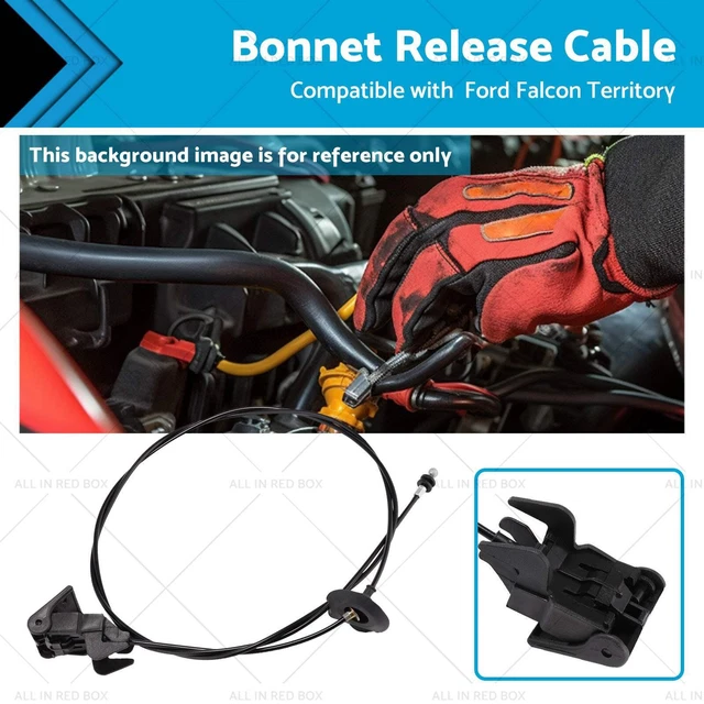 NEW BONNET RELEASE Cable Suitable For Ford Falcon BA BF Territory SX SY ...