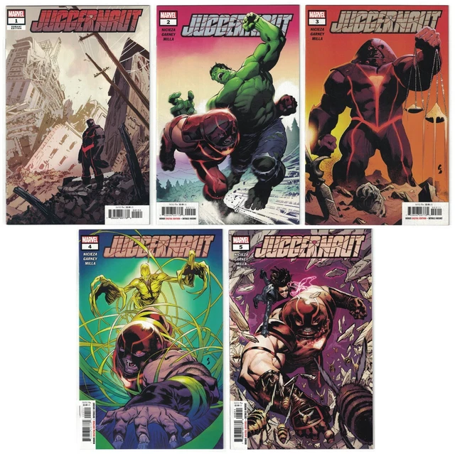 JUGGERNAUT 1 2 3 4 5 Set (Marvel - 2020) Mini Complet ! Art Garney ...