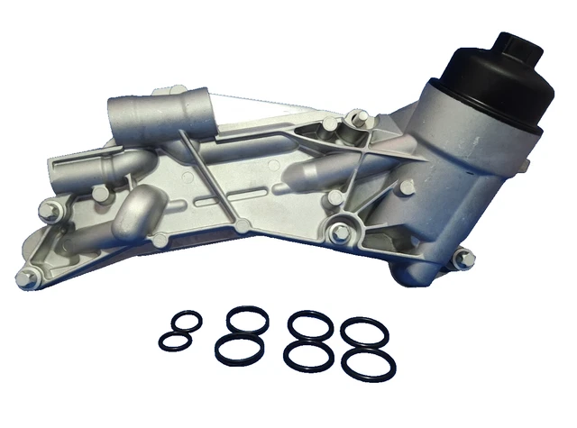ENGINE OIL COOLER Filter Housing Assembly for Chevy Cruze Aveo G3 1.8L ...