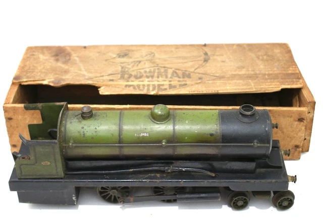 BOWMAN 234 O GAUGE LIVE STEAM LOCOMOTIVE LOCO ENGINE TRAIN in original ...