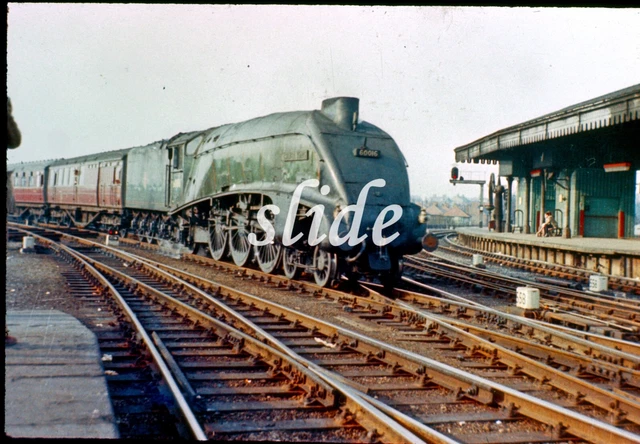 BRITISH RAILWAYS LNER 4-6-2 Steam Locomotive A4 60016 York 1963 Colour ...