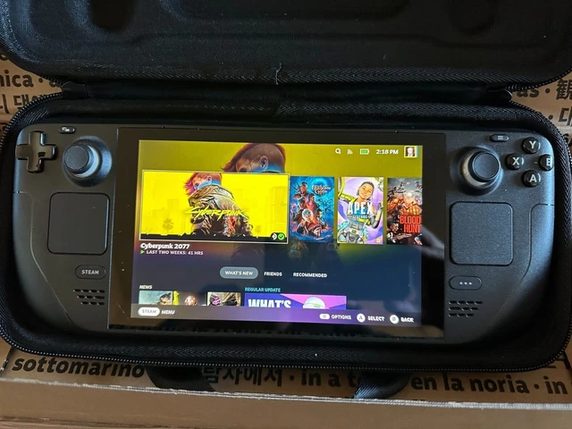 VALVE STEAM DECK 512GB Handheld Console & dock - Black, great condition ...