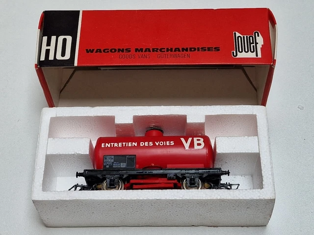 JOUEF – WAGON citerne nettoyeur de voies dans sa boite d’origine EUR 9 ...