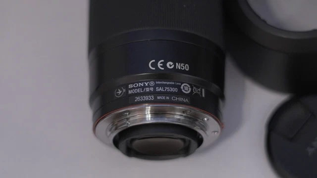SONY SAL 75-300MM f/4.5-5.6 Lens n50 A-MOUNT LENS £44.99 - PicClick UK