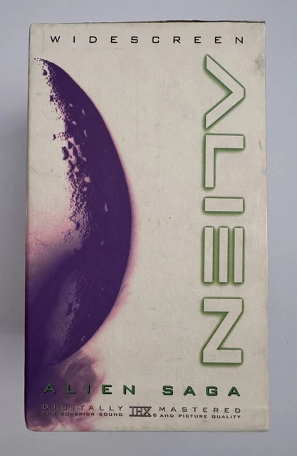 ALIEN SAGA WIDESCREEN VHS Box Set £14.95 - PicClick UK