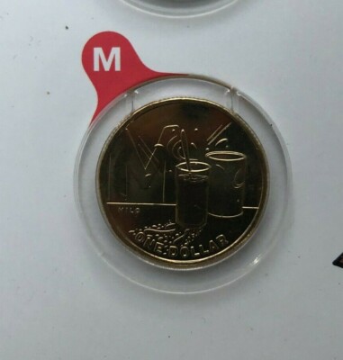AUSTRALIA: THE GREAT Aussie Coin Hunt 2 - 2021 $1 Alphabet Letter M Unc ...