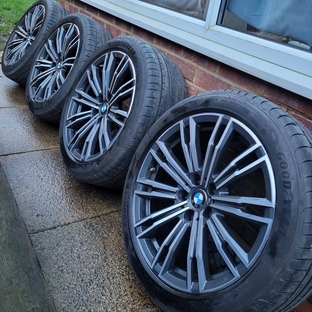 4X GENUINE 790M G20 G21 G22 G23 BMW 3 4 series Style 18" alloy wheels Good tyres £430.00 ...