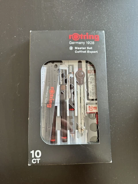 ROTRING ISOGRAPH TECHNICAL Drawing Pen Master Set £50.00 - PicClick UK