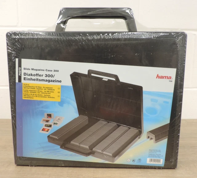 HAMA SLIDE MAGAZINE Case holds 300 Slides, 6 Magazines NEW & SEALED £9. ...