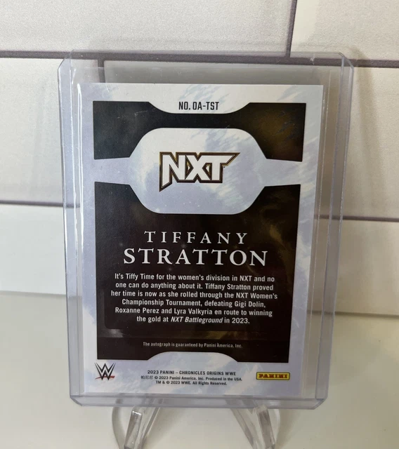 TIFFANY STRATTON AUTO (18/49) 2023 Panini Wwe Cronache Origini EUR 227 ...