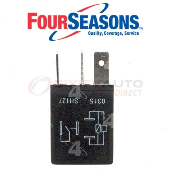 FOUR SEASONS AC Condenser Fan Motor Relay for 1995-2000 Dodge Avenger ...