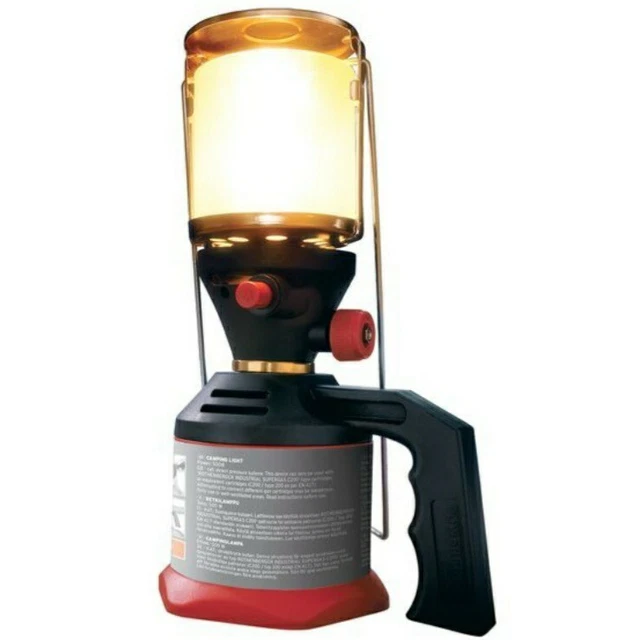 POWERFIX PROFI+, GASLAMPE Gaslaterne Piezo Gaskartuschen Campinglampe ...