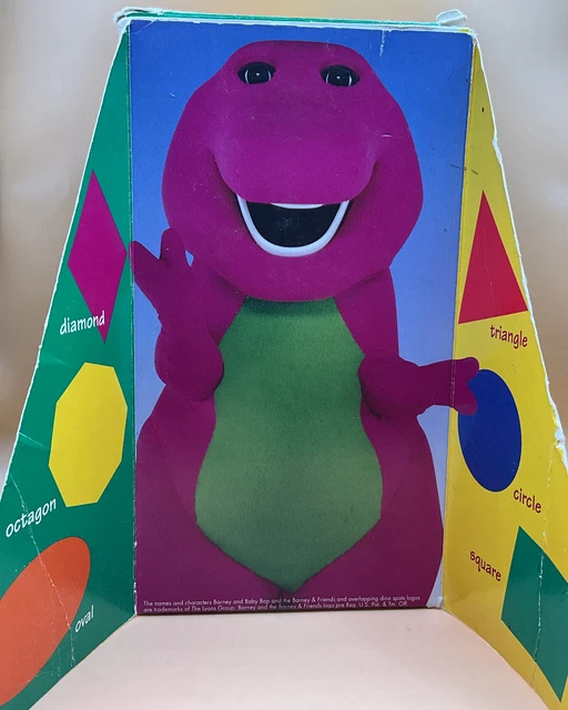 BARNEY - BARNEY'S Colors & Shapes VHS 1997 ensemble de 2 bandes ...