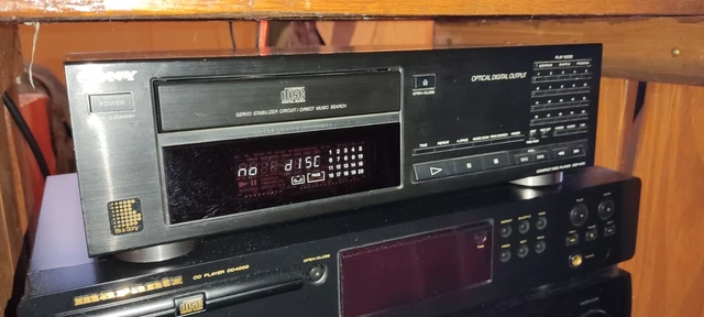 SONY CDP-M72 LETTORE di compact disc con uscita Optical Digital EUR 79 ...