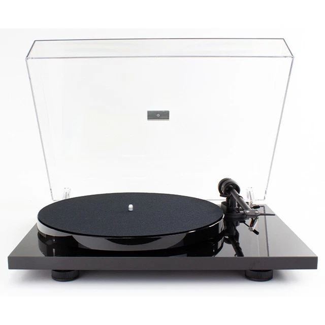 PRO-JECT E1 PHONO Turntable - Black Vinyl Record Player - Plug Play ...