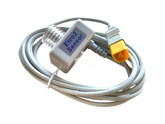 PHILIPS INTELLIVUE COMPATIBLE End Tidal CO2 Capnography Mainstream ...