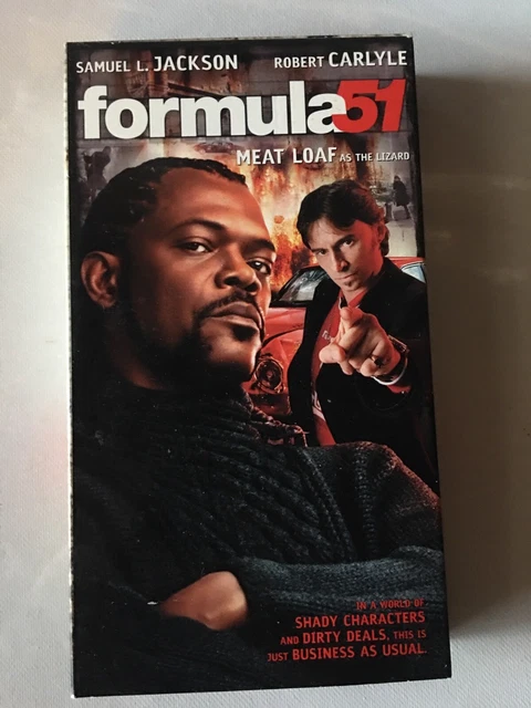 FORMULA 51 VHS Movie 2003 Samuel Jackson Racing Action Drama £3.18 ...