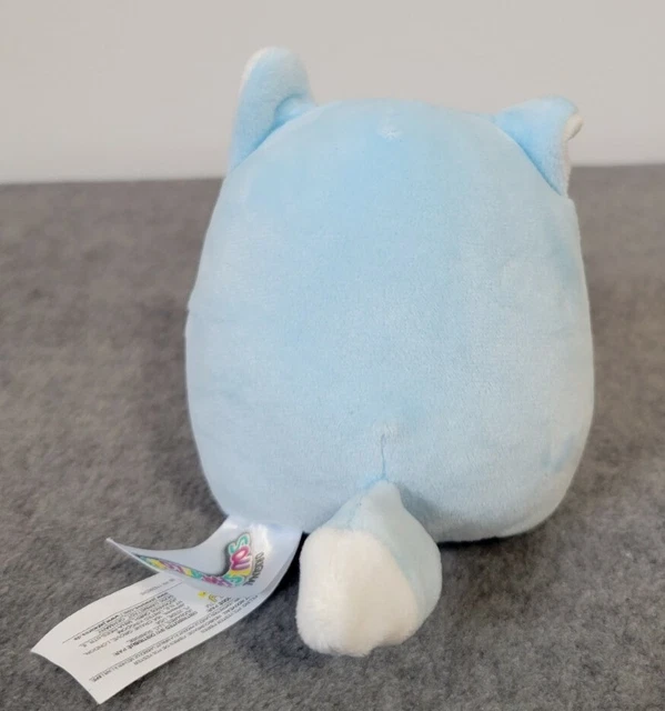 SQUISHMALLOW 4” MYSTERY Capsule Light Blue Husky Wolf Rare Canadian ...