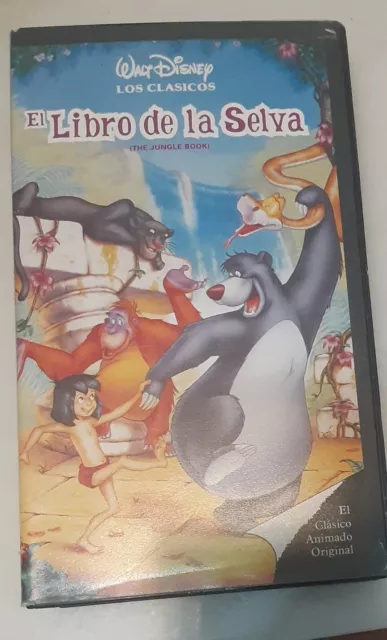 Vhs El Libro De La Selva Clasicos Vhs Disney 1993 Eur 125 00 Picclick It