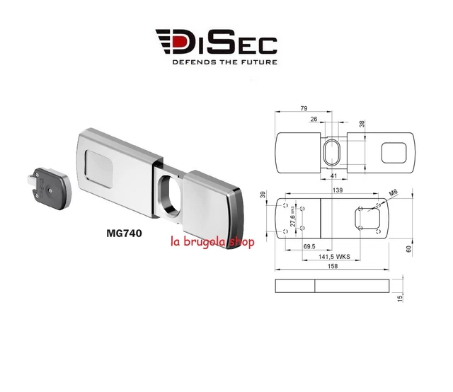 DEFENDER SICUREZZA DISEC Magnetico X Porte Avvolgibili Garage Serrande ... DEFENDER SICUREZZA DISEC Magnetico X Porte Avvolgibili Garage Serrande ...