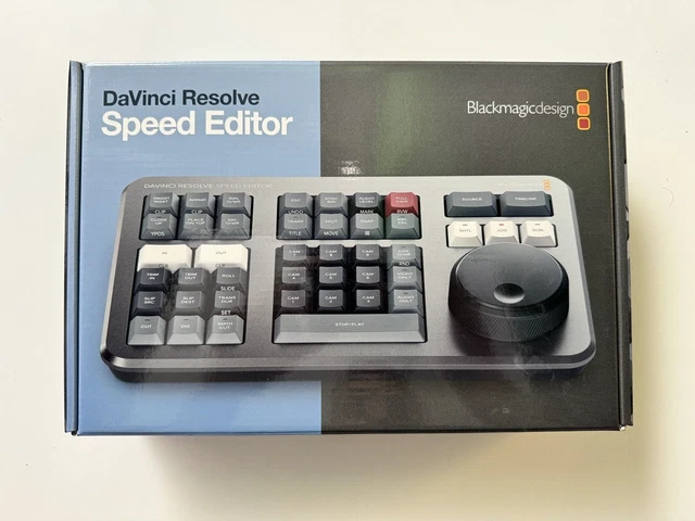BLACKMAGIC DESIGN, DAVINCI Resolve Speed Editor $285.00 - PicClick CA
