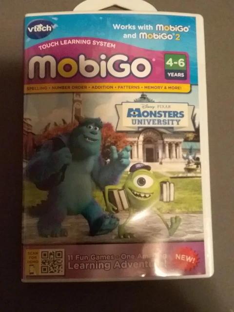 VTECH DISNEY PIXAR Monsters University Mobigo Touch Learning System ...
