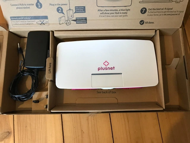 PLUSNET HUB ONE Wireless Router / Sagemcom Wi-fi hub VVGC £9.99 ...