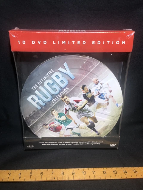 THE DEFINITIVE RUGBY Collection 10 Dvd Limited Edition Brand New Sealed ...