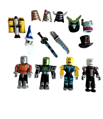 ROBLOX ROBOT RIOT Vs Super Doomspire Figure Set Mix & Match Set Roblox ...