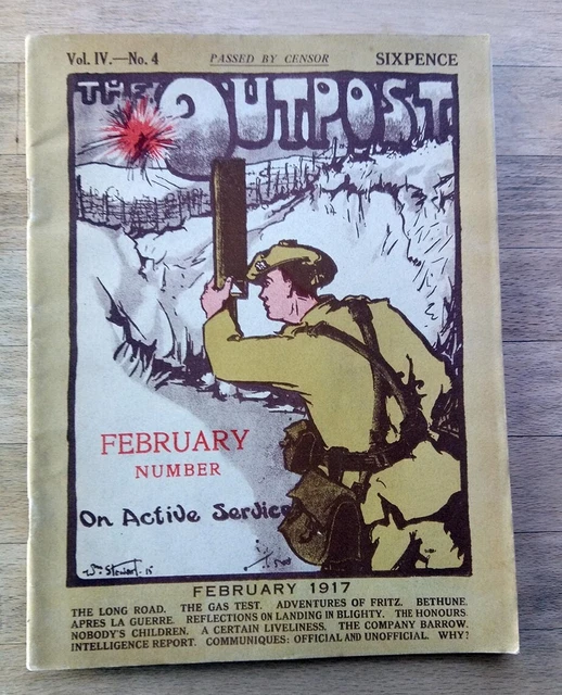 WW1 THE OUTPOST magazine from 1917 - 17th Battalion Highland Light ...