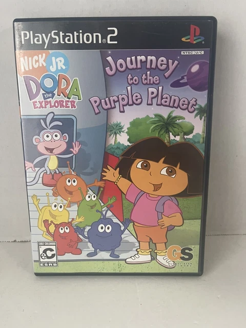 DORA THE EXPLORER Journey to the Purple Planet PlayStation 2 PS2 ...