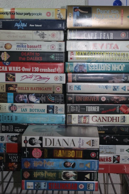 24 X JOB Lot Bundle Of VHS Video Tapes - MIXED LOT EUR 15,40 - PicClick IT