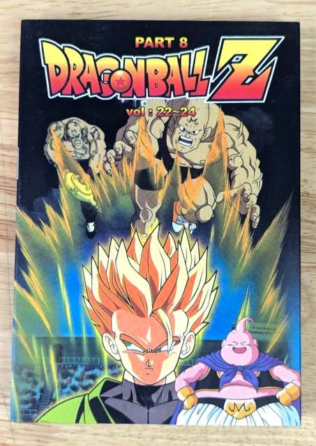 DRAGONBALL Z PART 8 Vol. 22-24 DVD Episodes 195-222 Good Condition W ...