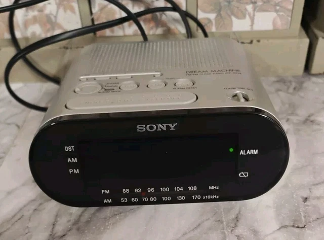 SONY ALARM CLOCK Radio ICF-C218 Dream Machine FM/AM Tested And Working ...