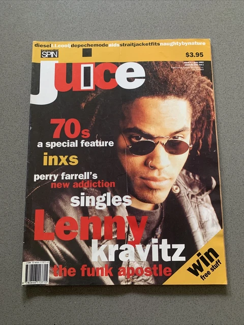 LENNY KRAVITZ, INXS, Bridget Fonda, Killjoys - Juice Australia 1993 ...