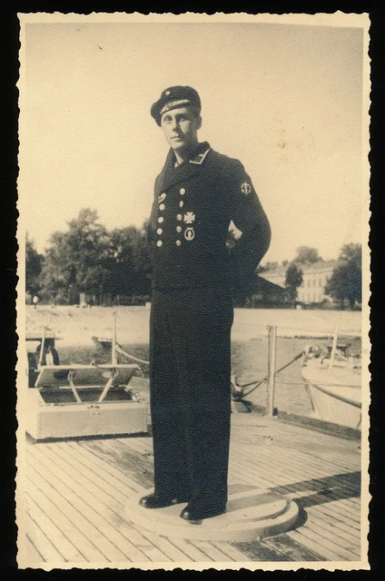 FOTO AK - Marine Matrose mit Orden - 2.WK EUR 7,75 - PicClick DE