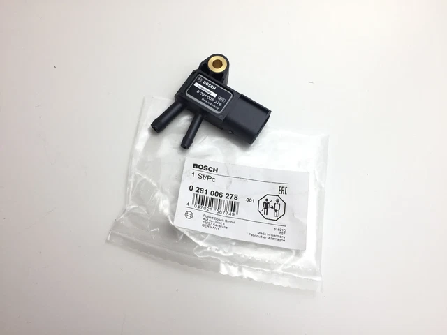 BOSCH FLUE GAS PRESSURE SENSOR DIFFERENTIAL PRESSURE SENSOR X204 W164 ...