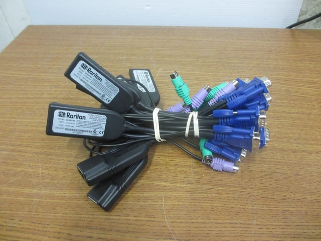 LOT OF 10 Raritan DCIM-PS2 Computer Interface Module Cables $59.92 ...