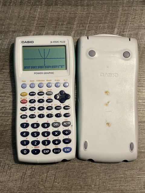 CASIO FX-9750G PLUS Power Graphing Scientific Calculator w/ Top Cover £ ...