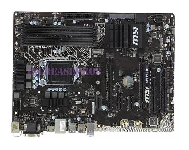 MSI B150 PC MATE Motherboard Socket LGA1151 Intel B150 DDR4 DIMM USB3.0 ...