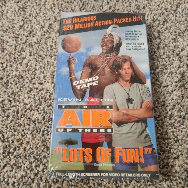 THE AIR UP There 1994 VHS Kevin Bacon Promo Demo Screener £5.36 ...